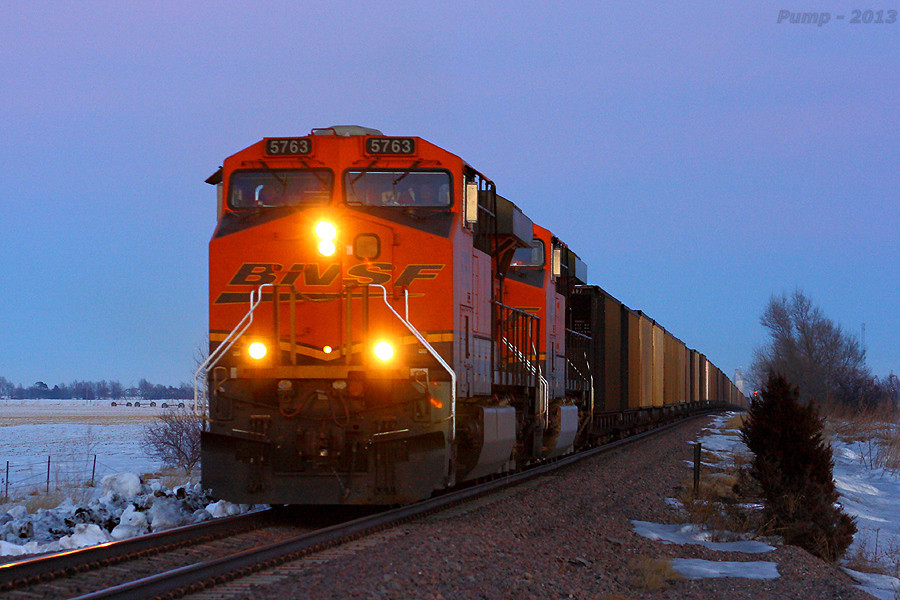 Westbound BNSF Empty Coal Train